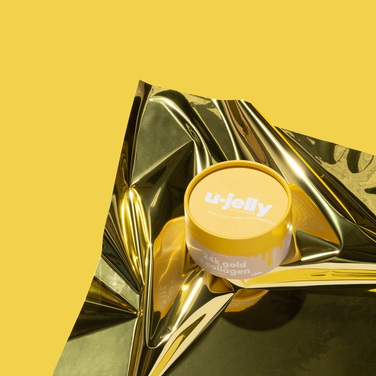 24k Gold + Collagen - Duo Jelly Mask Gift Box - U Jelly Masks